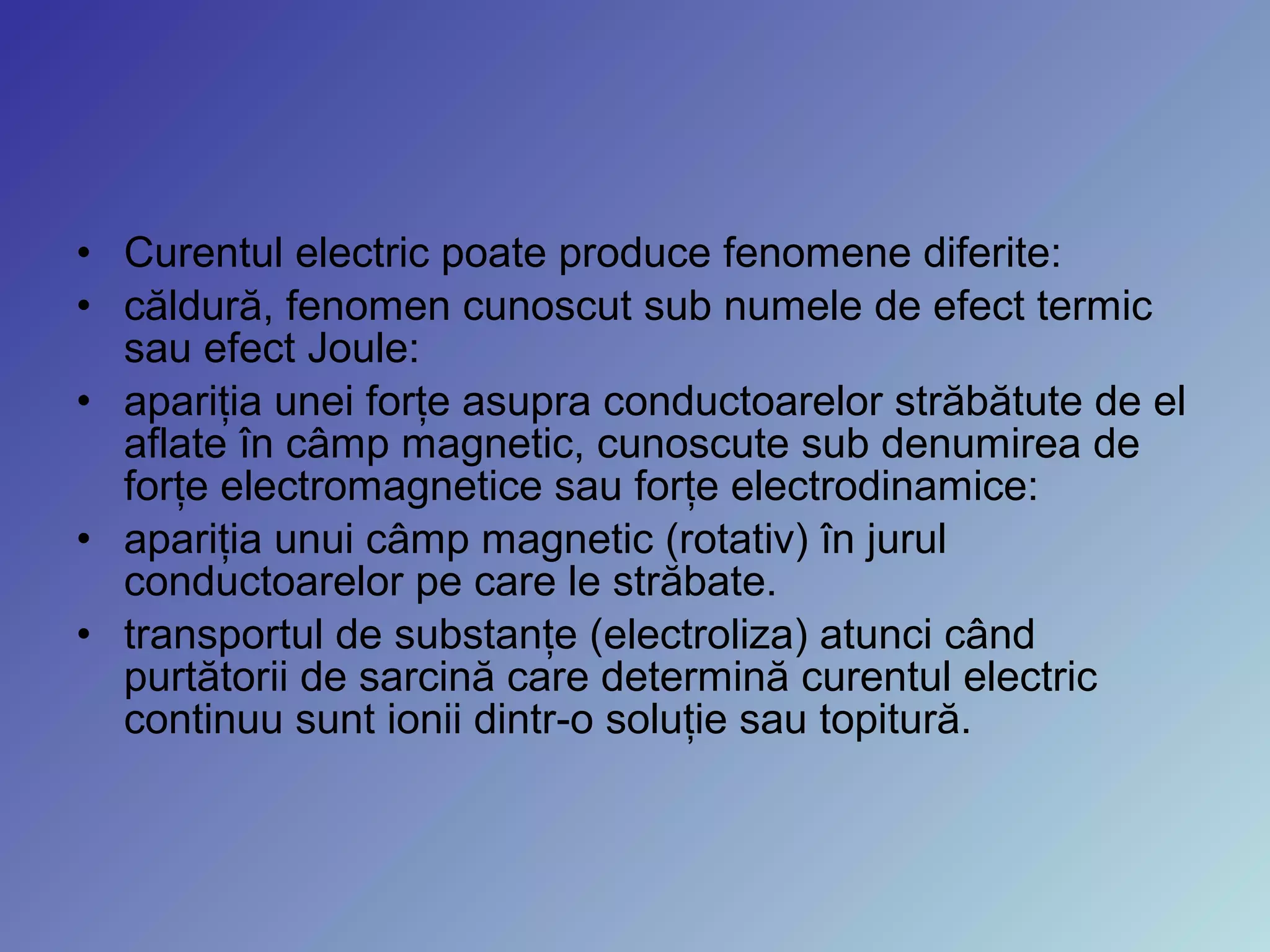 Electricitatea Ppt