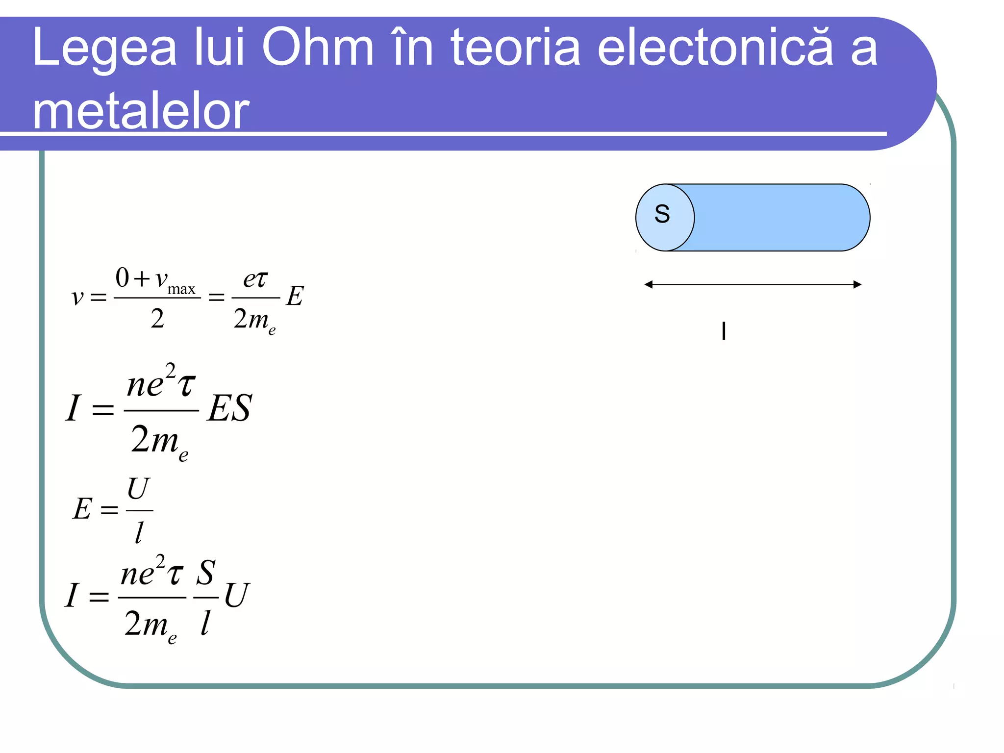Curentul electric în metale | PPT