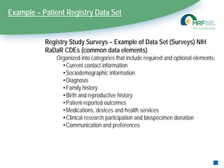CURE OM Patient Registry Update | PPT