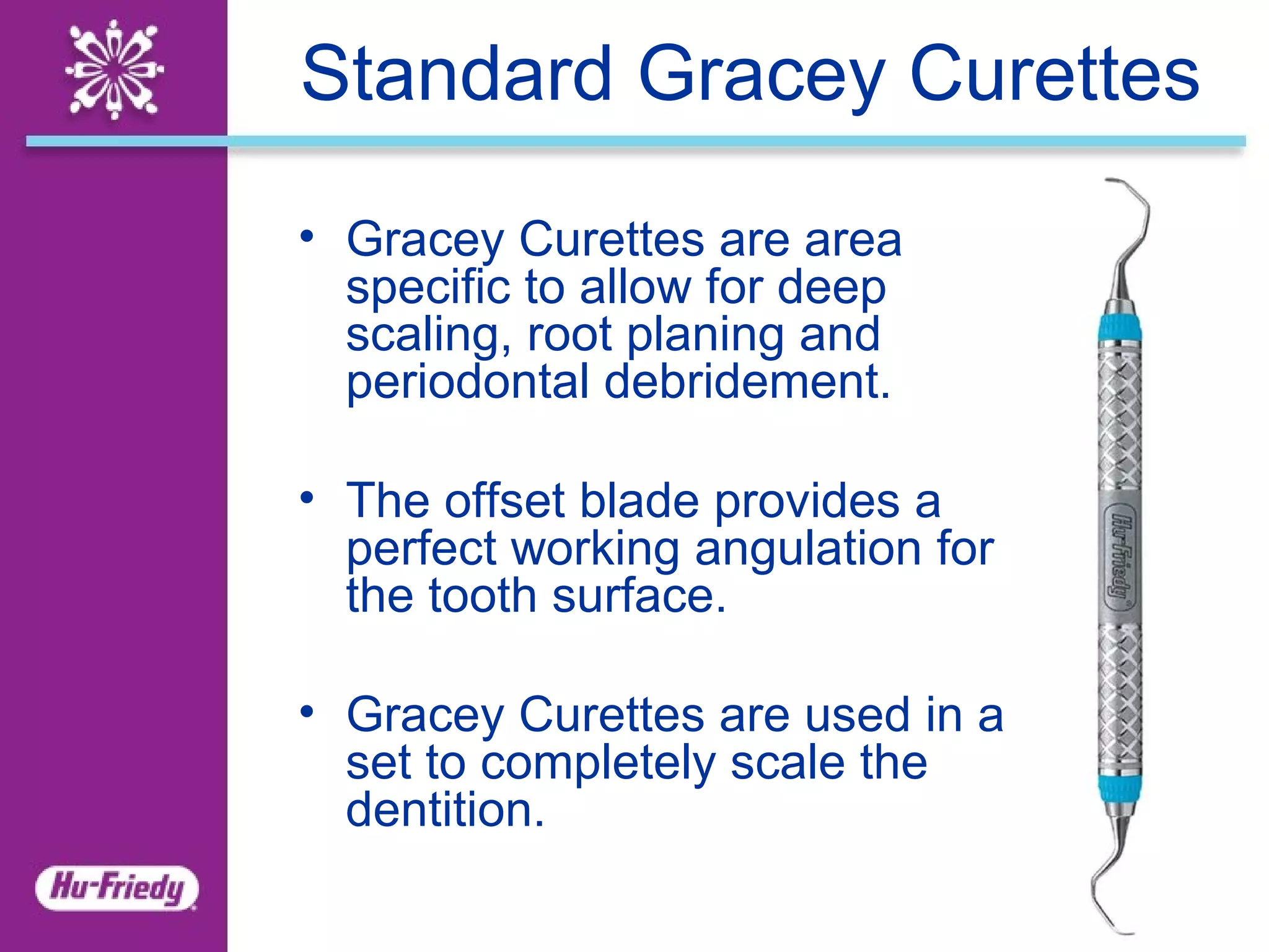 Curettes Clinical Application Guide | PPT