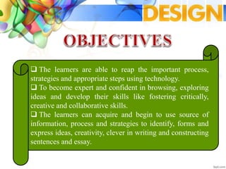 Sample Curriculum Design for Elem. Grade 1 English | PPTX