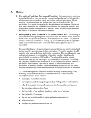 curriculum development | PDF