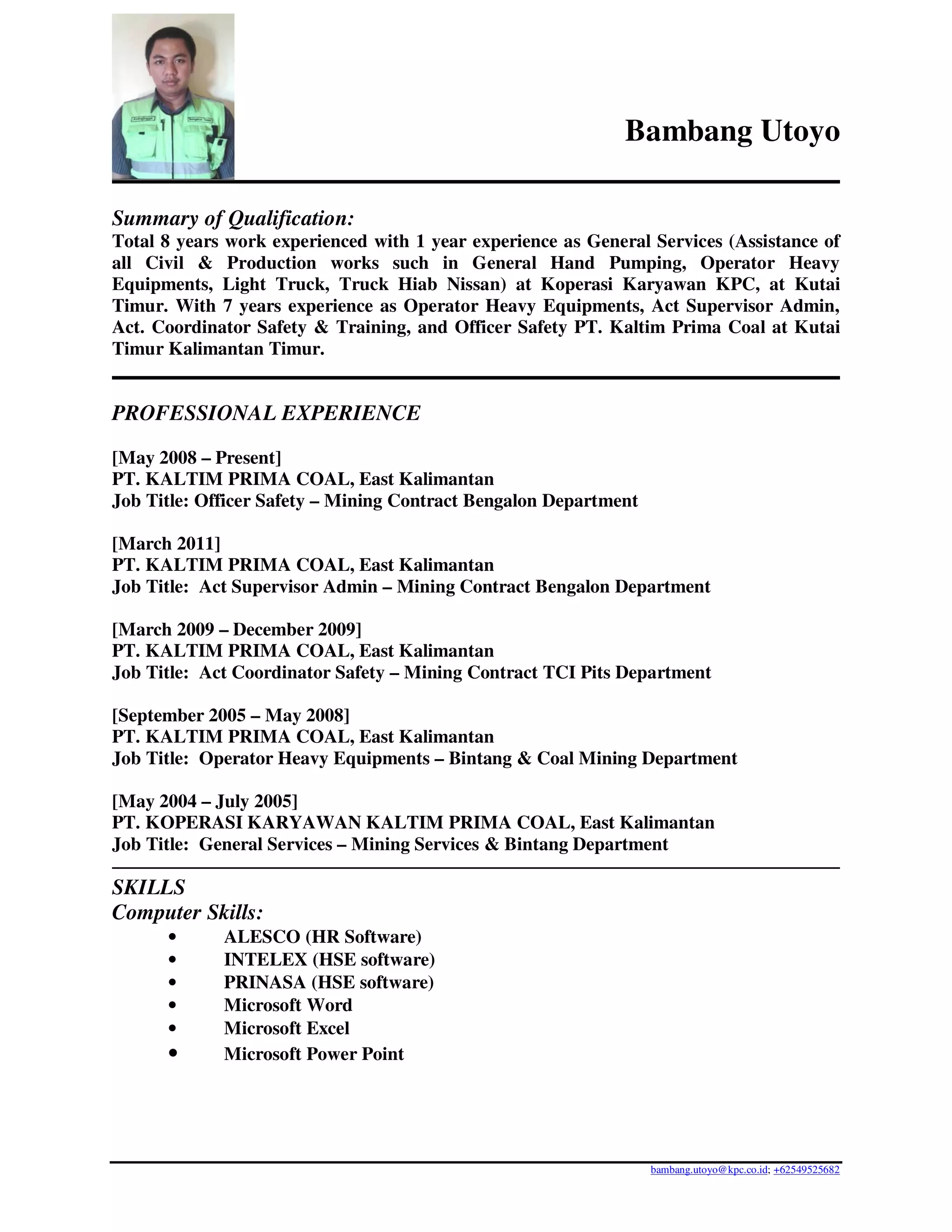 Curiculum Vitae | PDF