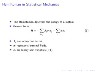 Spin Glass Models of Neural Networks: The Curie-Weiss Model from ...