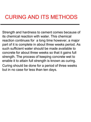 Curing ppt | PPT