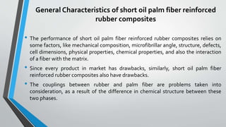 Curing characteristics and mechanical properties of short oil | PPT