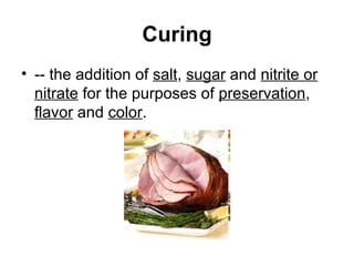 Curing Meats | PPT