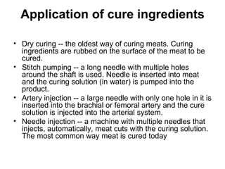 Curing Meats | PPT