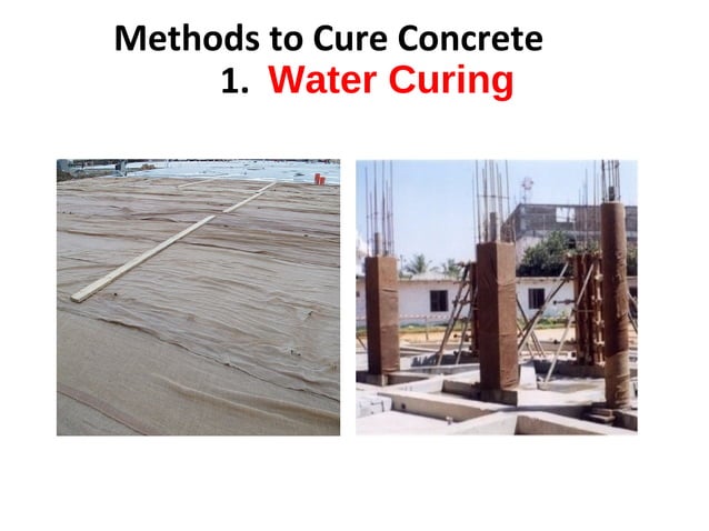 Curing of concrete | PPT