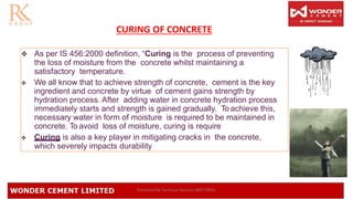Curing of concrete Amit payal | PPT