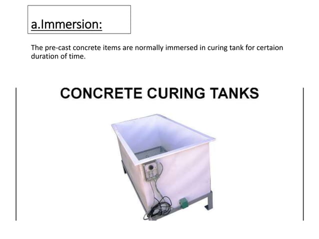 Curing of concrete(1) | PPT