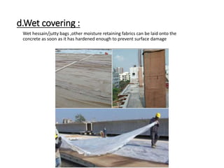 Curing of concrete(1) | PPT