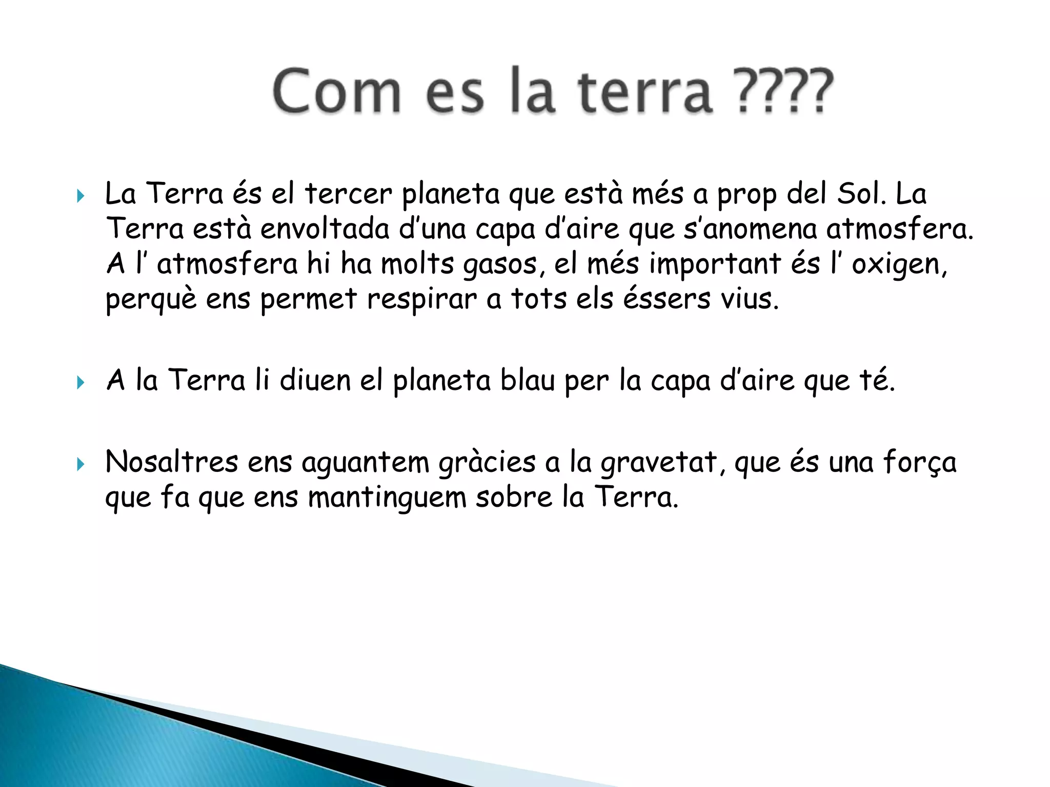 Curiositats de la terra | PPTX