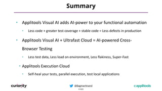 Add AI to Your SDLC, presented by Applitools and Curiosity | PDF ...