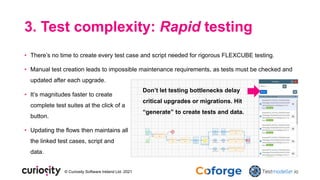 Curiosity and Coforge present - Oracle FLEXCUBE: De-risk upgrades and ...