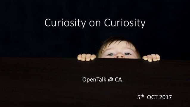 Curiosity on Curiosity | PPT