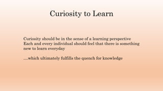 Curiosity on Curiosity | PPTX