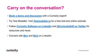 Curiosity Software Presents: Modelling for Continuous Testing | PPT