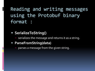 Reversing Google Protobuf protocol | PPT