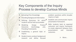 Curious Minds Presentation for ECE Teachers | PPSX