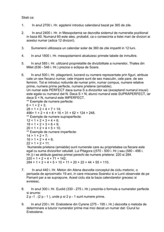 Curiozitati matematice | DOC