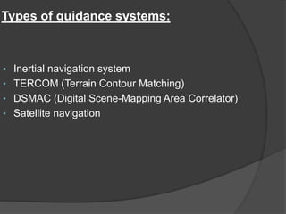 Curise missile-technology-presentation | PPTX