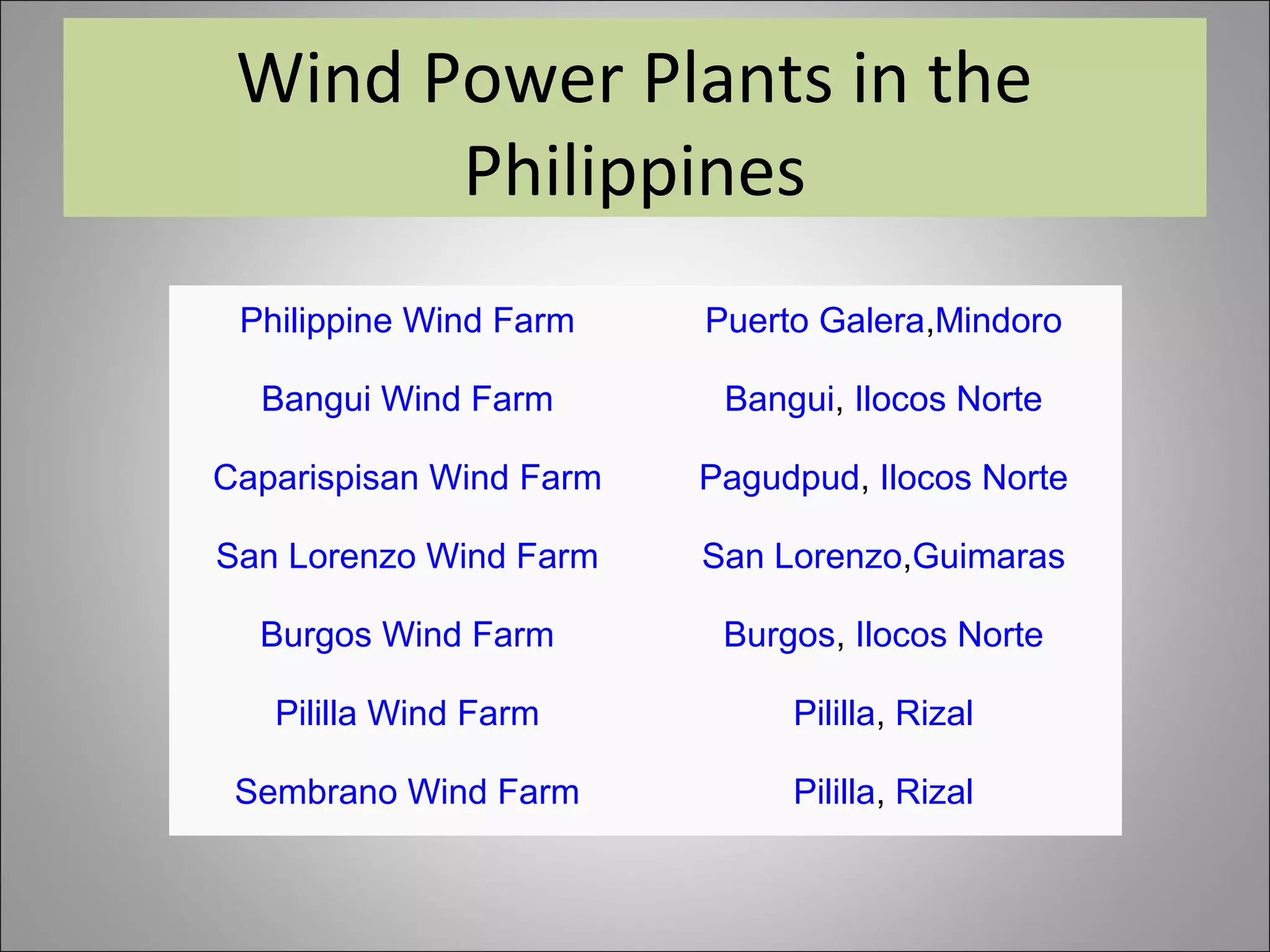 renewable sources of energy | PPT