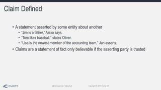 OAuth Claims Ontology: Using Claims in OAuth and How They Relate to Scopes | PPT