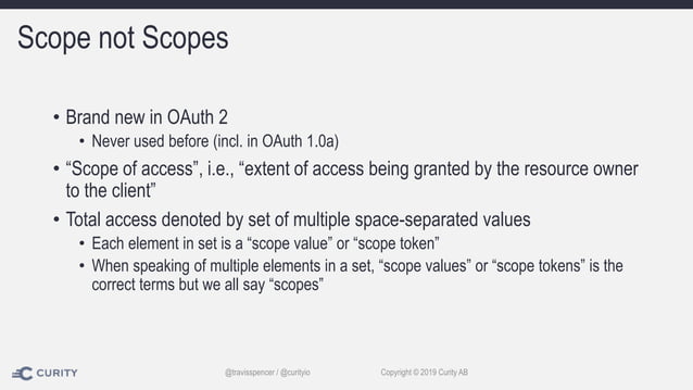 OAuth Claims Ontology: Using Claims in OAuth and How They Relate to Scopes | PPT