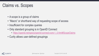 OAuth Claims Ontology: Using Claims in OAuth and How They Relate to Scopes | PPT
