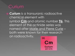 Curium | PPT