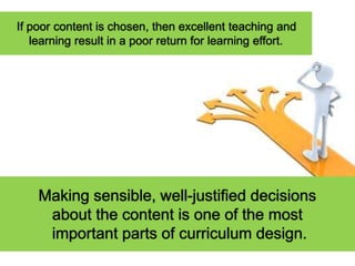 Goals, Content, and Sequencing (Language Curriculum) | PPTX