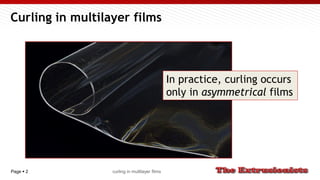 Curling in multilayer films | PDF