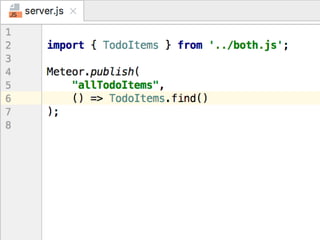 Jan Čurn: Meteor: the full-stack JavaScript framework | PDF