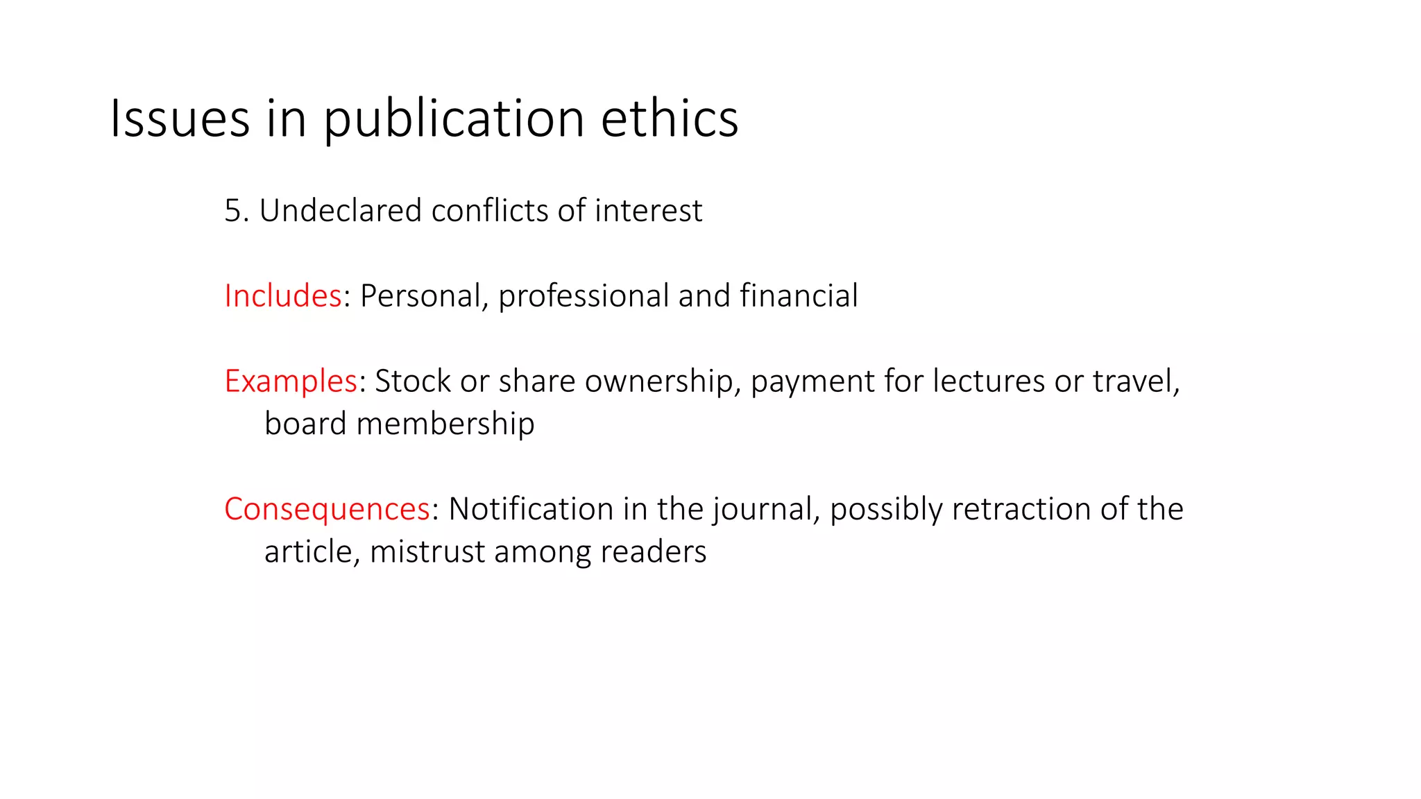 Introduction to COPE and Publication Ethics | PPTX