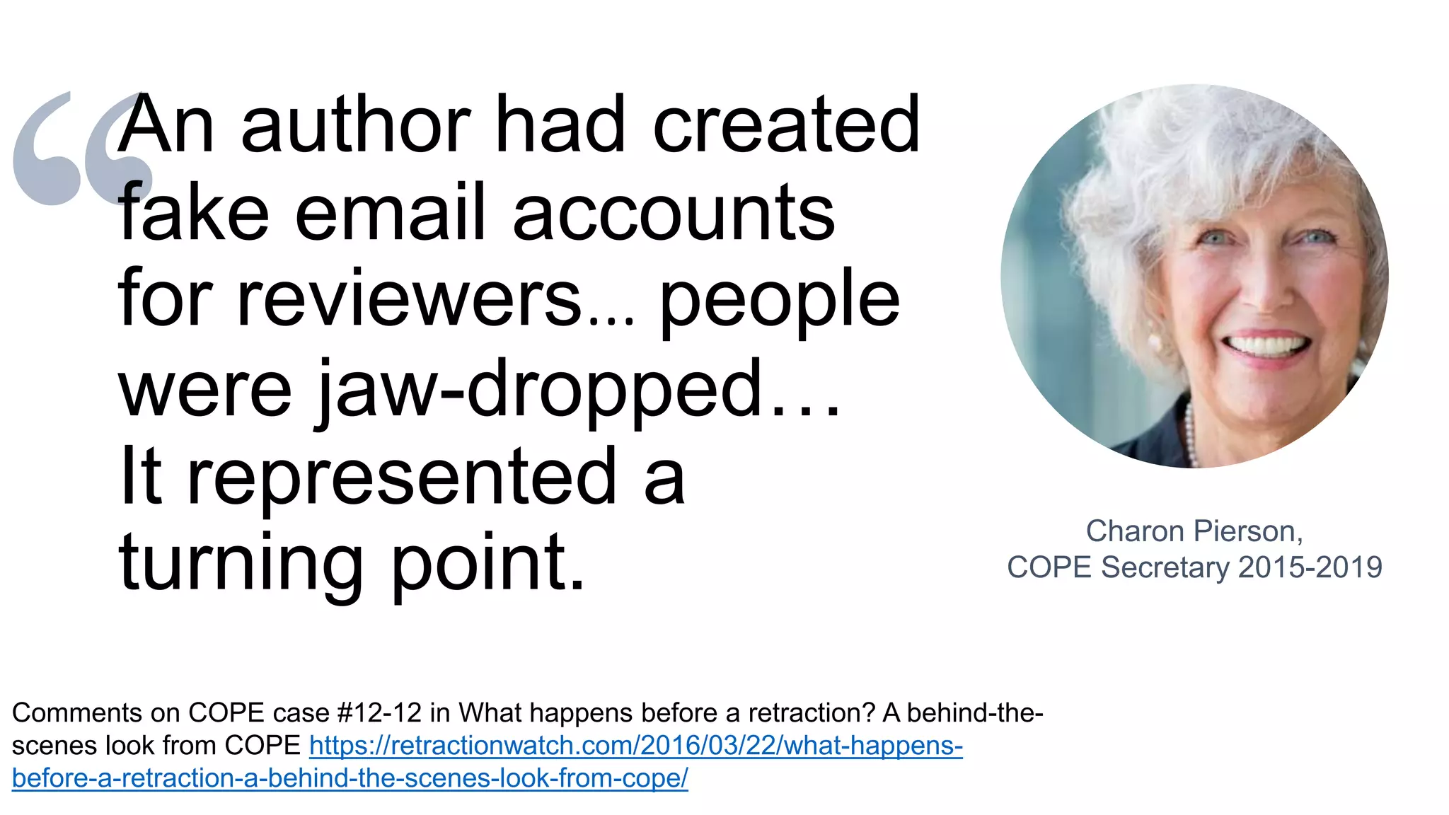 Introduction to COPE and Publication Ethics | PPTX