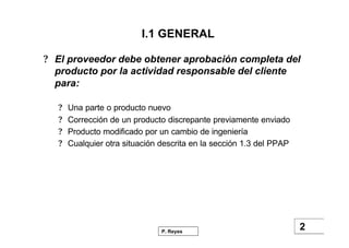 Cur ppap | PDF