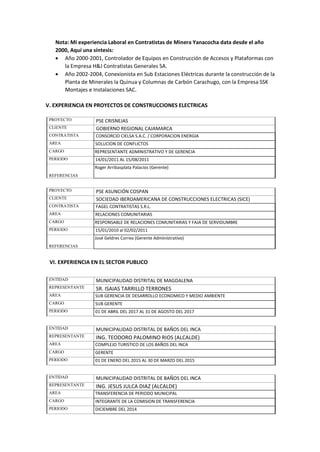 Currículo laboral Gunther | PDF