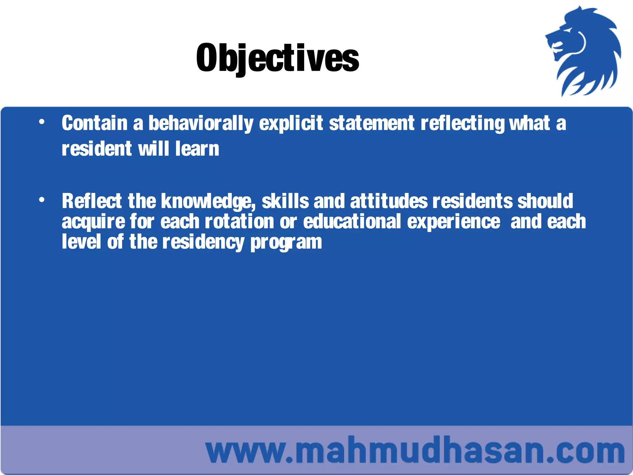 Curriculum development in medical education | PPT