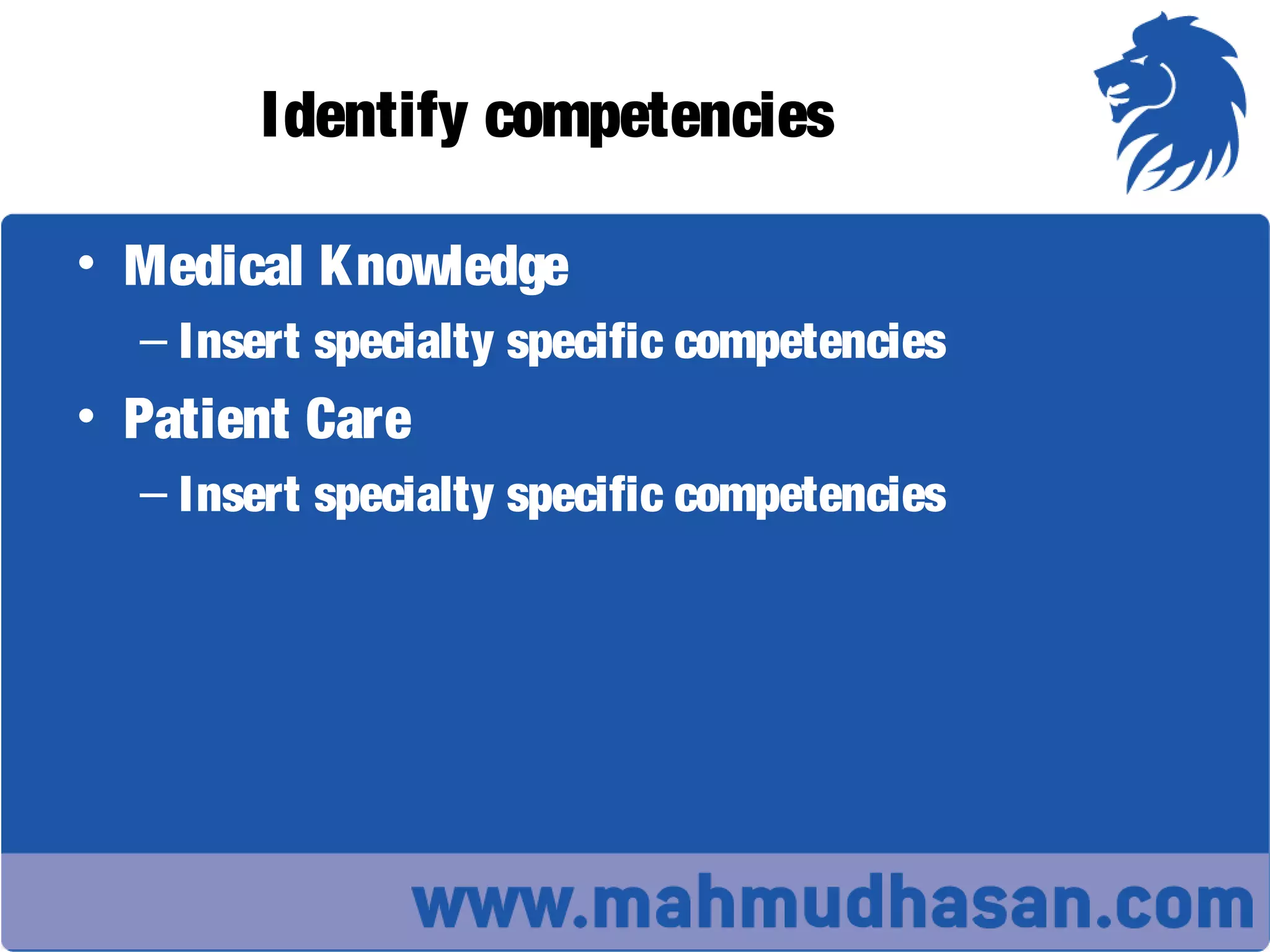 Curriculum development in medical education | PPT