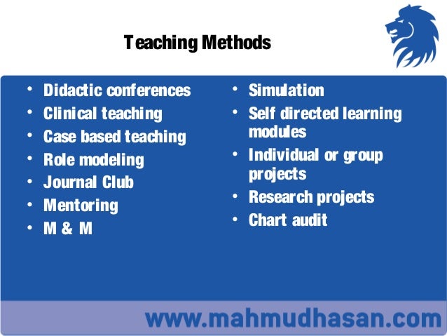 Curriculum development in medical education Curriculum development in medical education