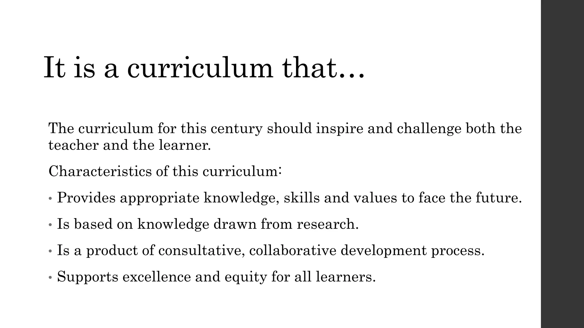 Curricular Landscape in the 21st Century Classrooms | PPTX
