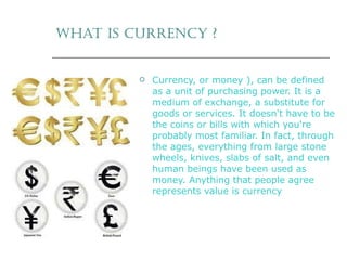 Currency | PPT