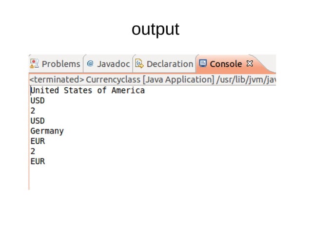 Currency class | PPT