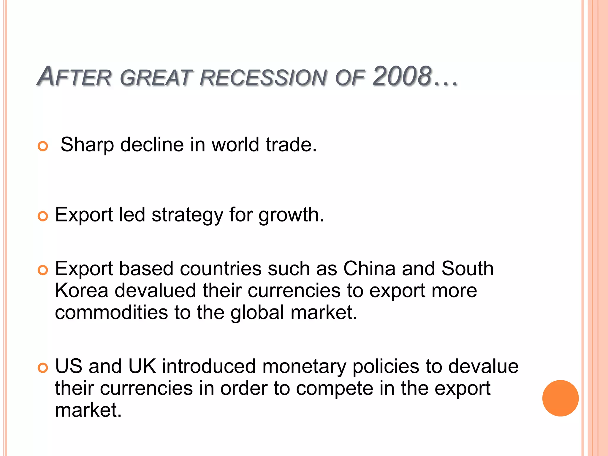 Currency wars | PPTX | Currencies | Economy