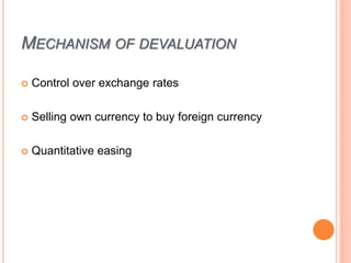 Currency wars | PPTX | Currencies | Economy