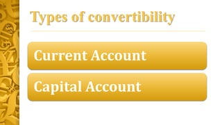 Currency and convertability | PPTX
