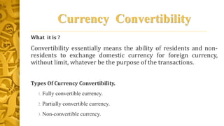 Currency and convertability | PPTX