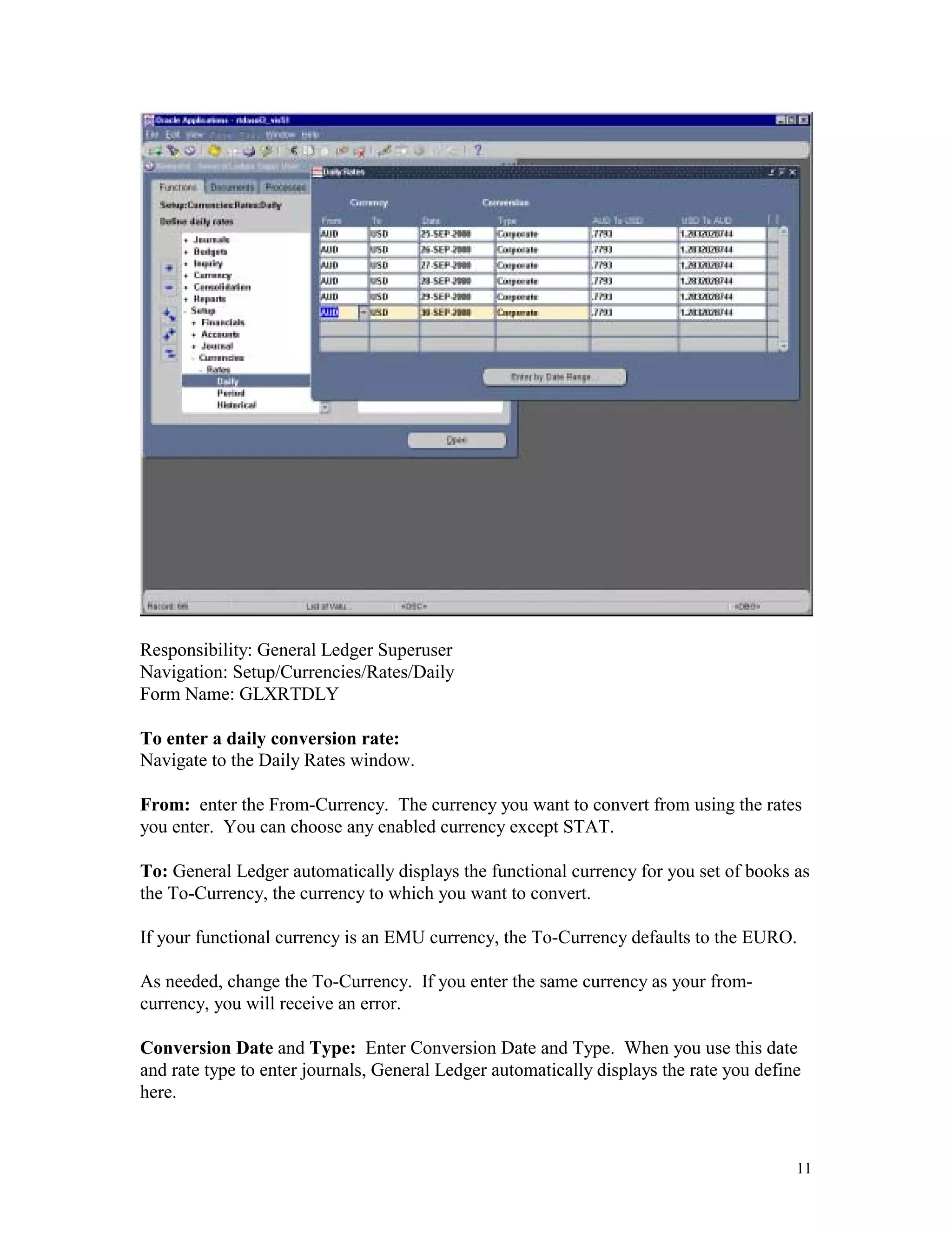 Oracle EBS Currency conversion | PDF