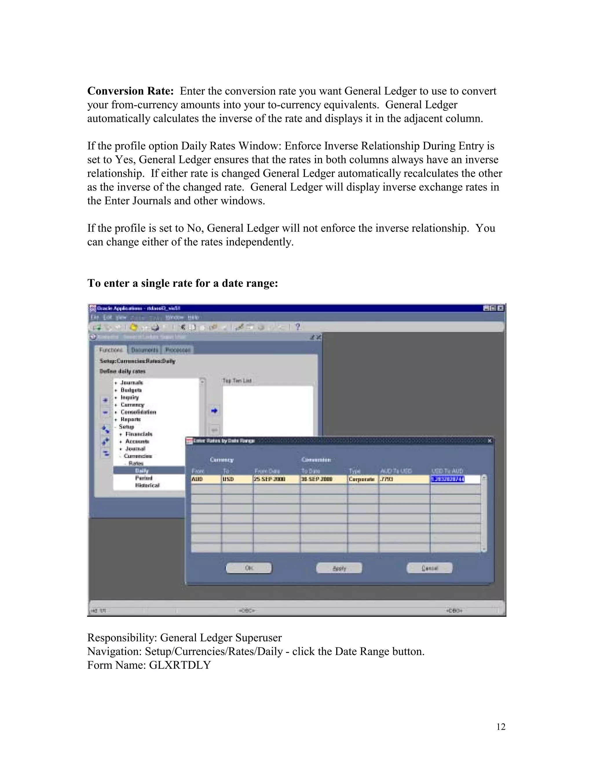 Oracle EBS Currency conversion | PDF